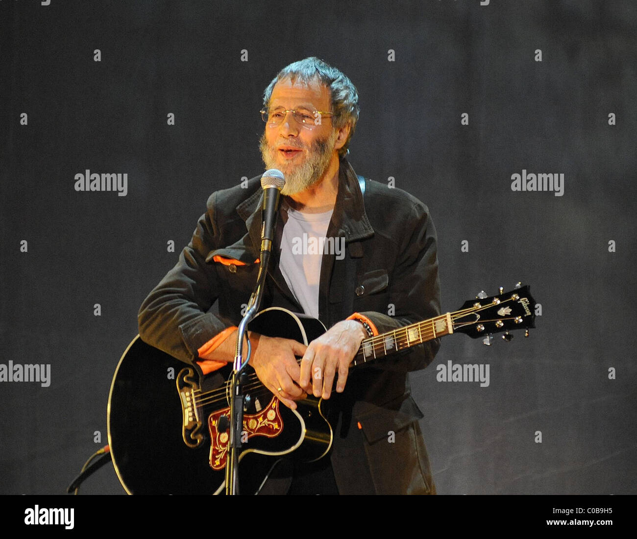Yusuf Islam aka Cat Stevens performs at the O2 arena for his first tour ...