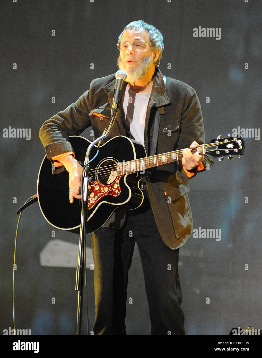 Yusuf Islam aka Cat Stevens performs at the O2 arena for his first tour ...