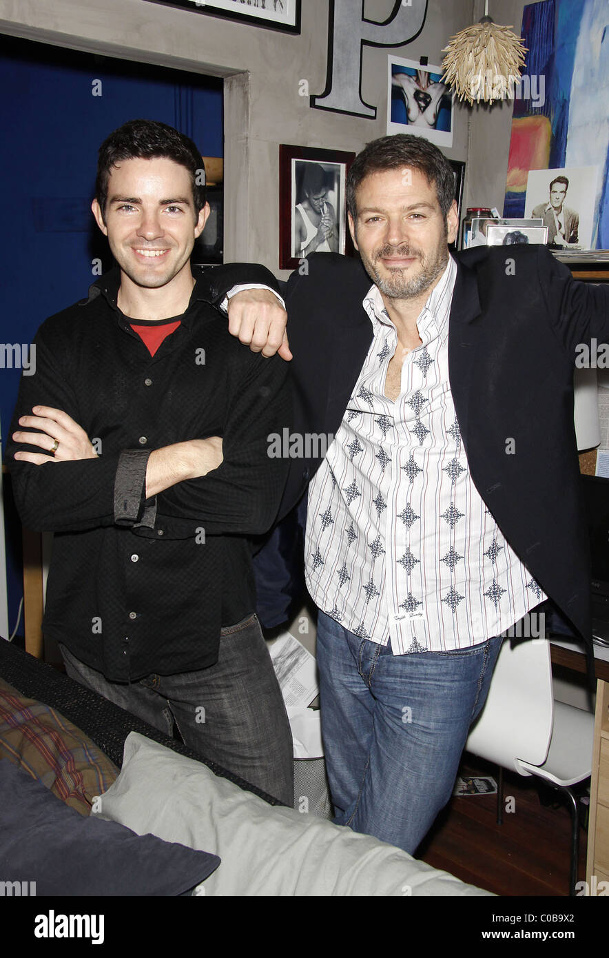 Scott Kerns and Kevin Spirtas from One Life To Live Opening night of ...