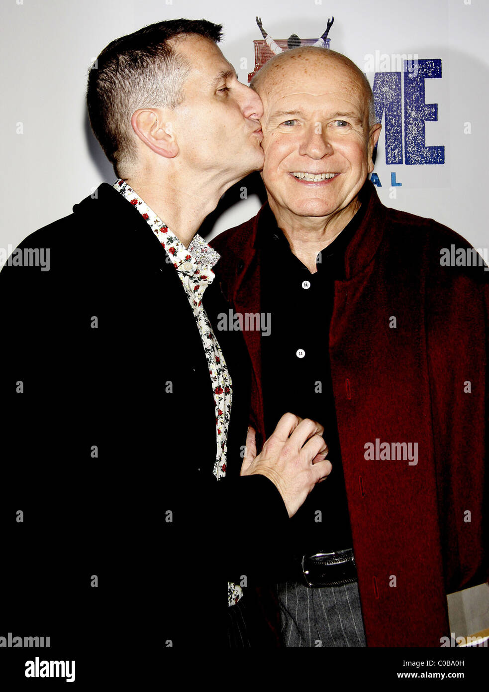 Tom Kirdahy and Terrence McNally Opening night of the Broadway musical ...