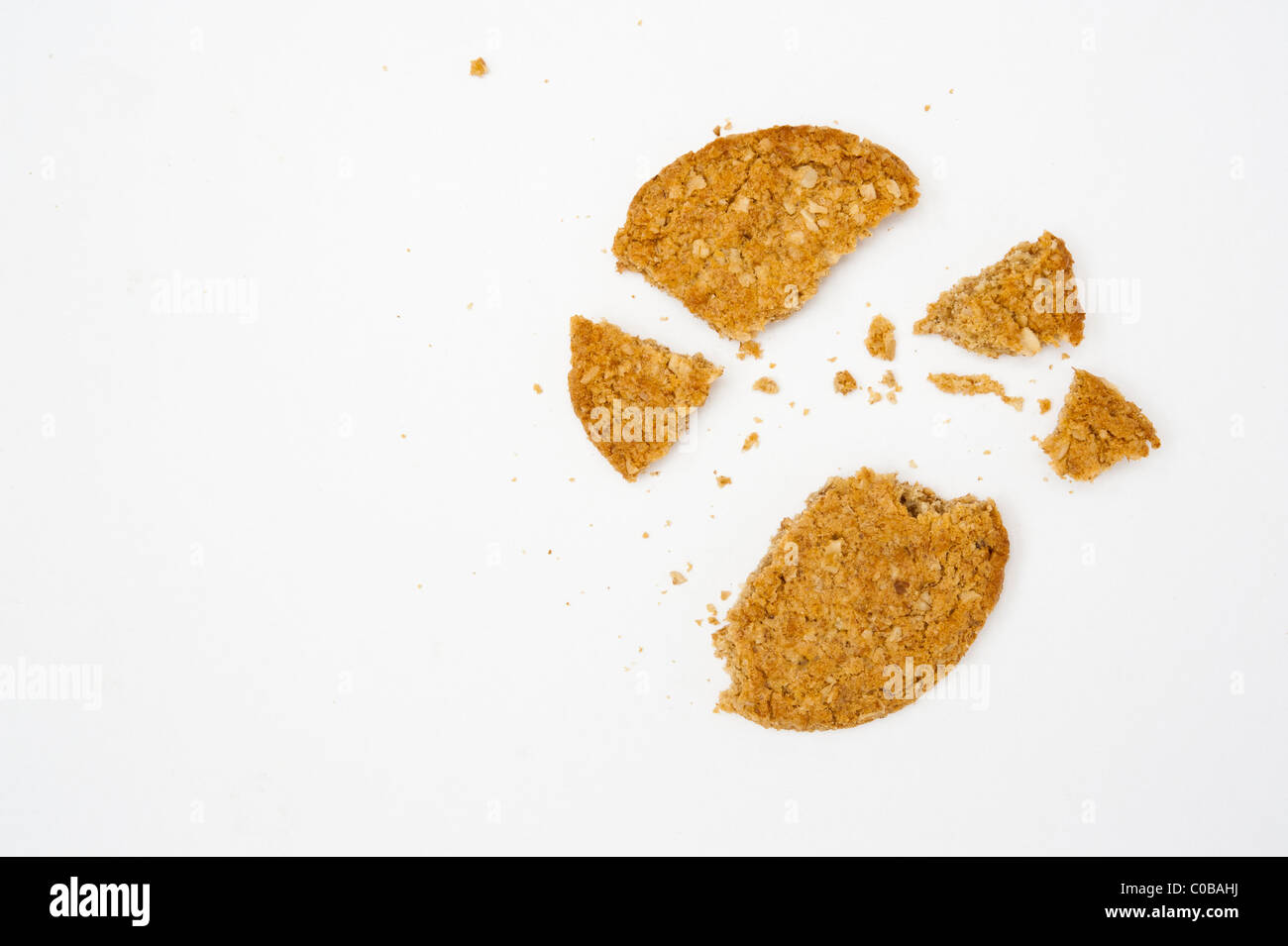 Broken biscuit hi-res stock photography and images - Alamy
