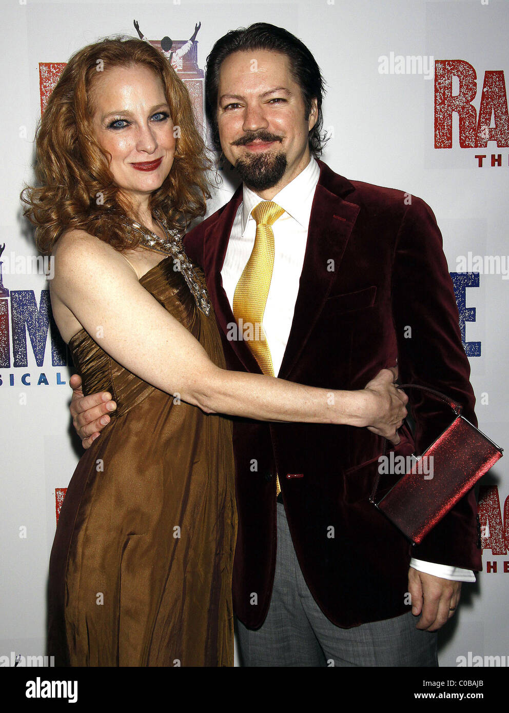 Susan Wands and her husband Robert Petkoff Opening night after party of ...