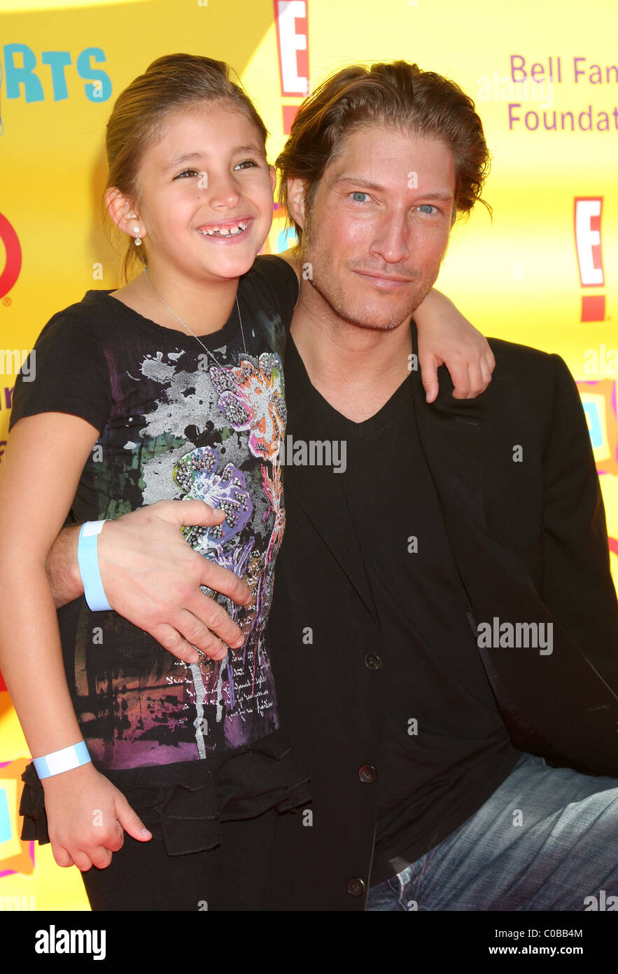 Sean Kanan & Daughter Simone 2009 P.S. Arts Express Yourself event held ...