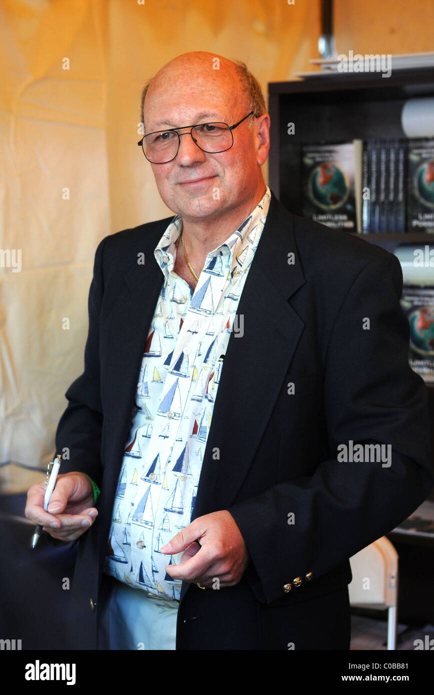 Author M.M. Routson signing his book 'Love Thy Provider' during the ...