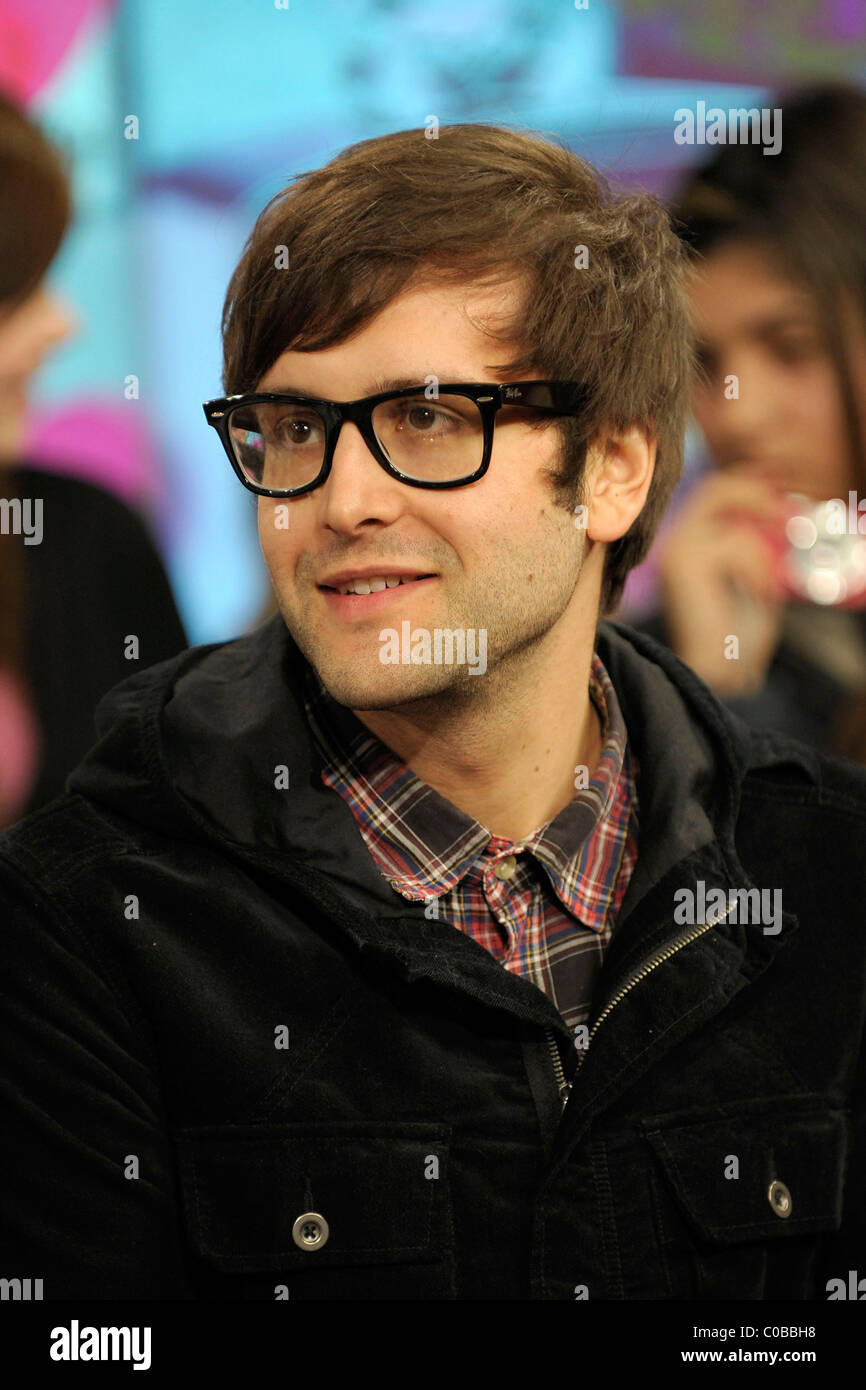Alex Suarez of Cobra Starship on MuchMusic's 'Much On Demand' TV Show Toronto, Canada - 16.11.09 ...