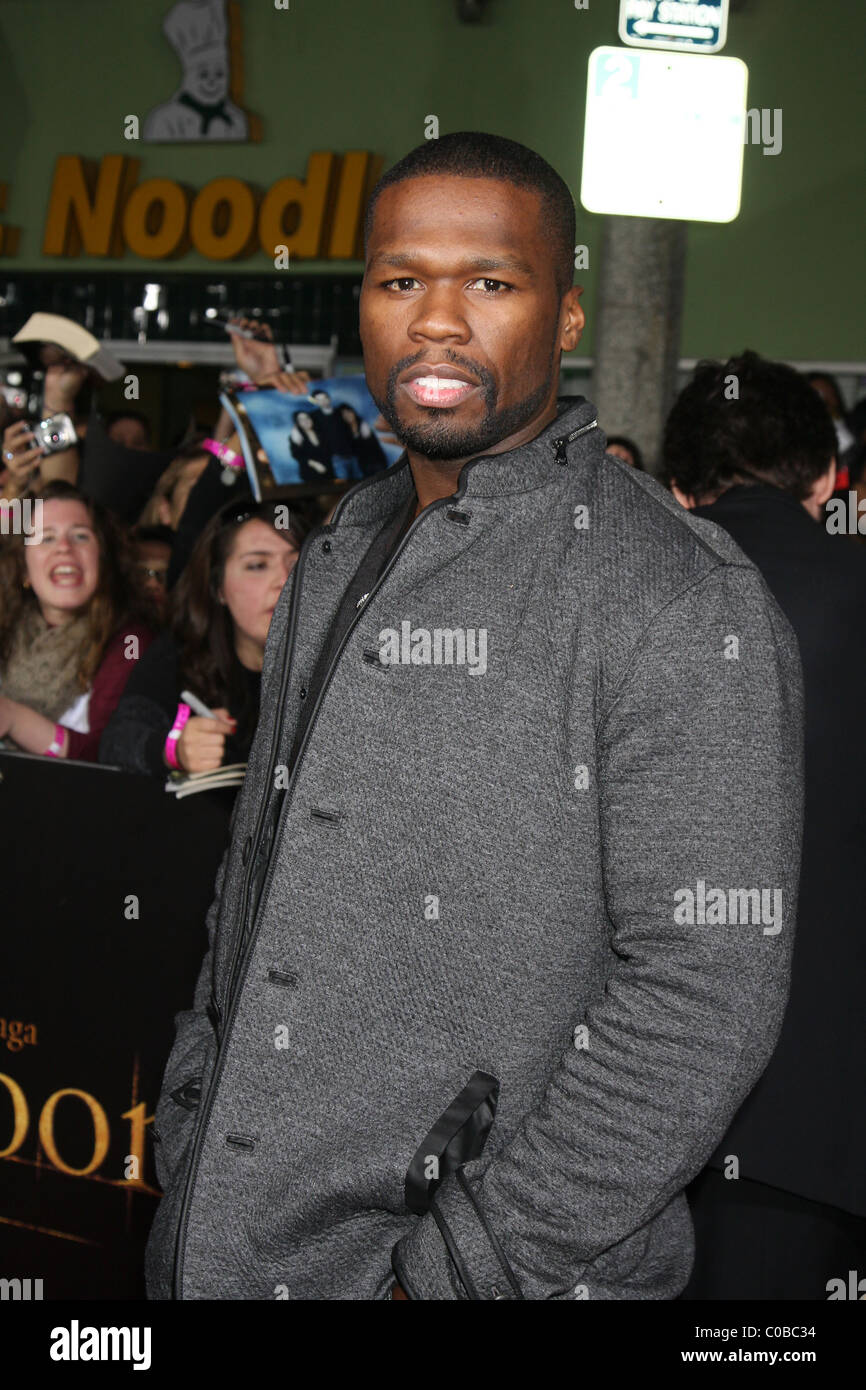 Curtis Jackson aka 50 Cent The Los Angeles Premiere of "The Twilight ...
