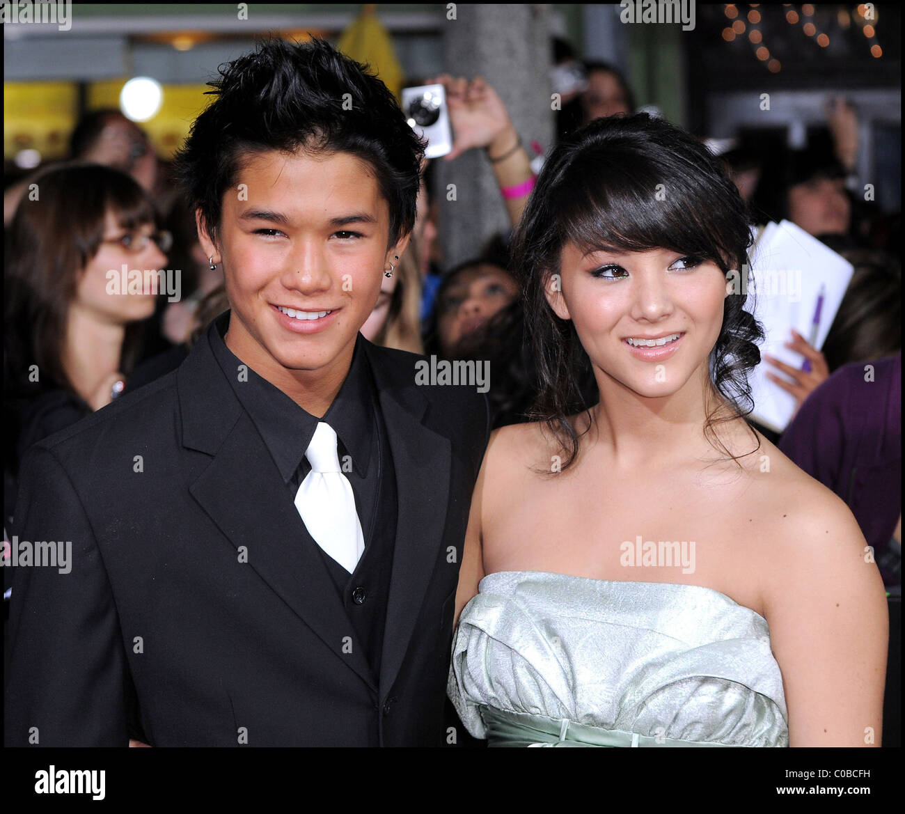 Boo Boo Stewart with his sister The Los Angeles Premiere of 'The ...