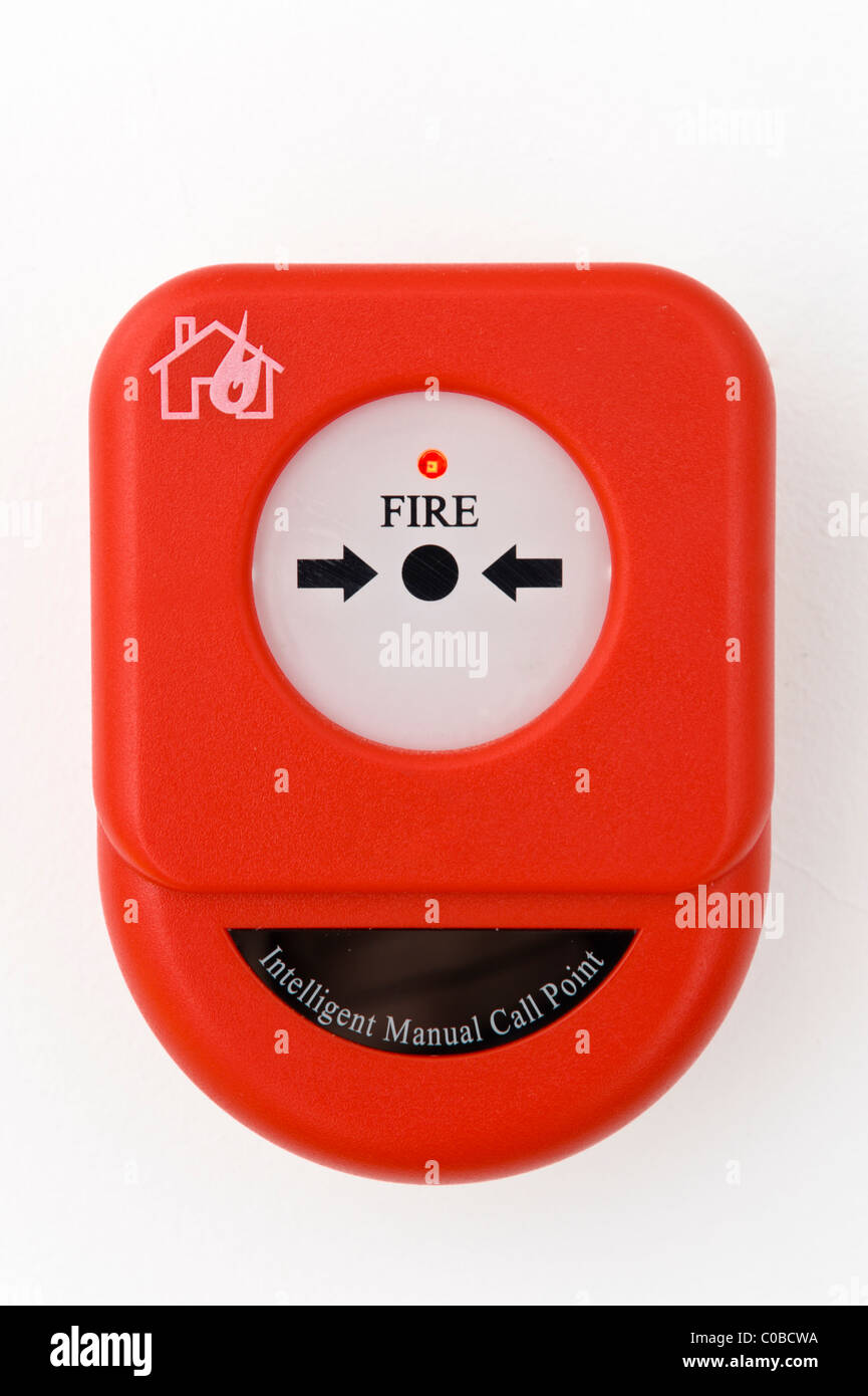 Fire alarm signal box Stock Photo - Alamy