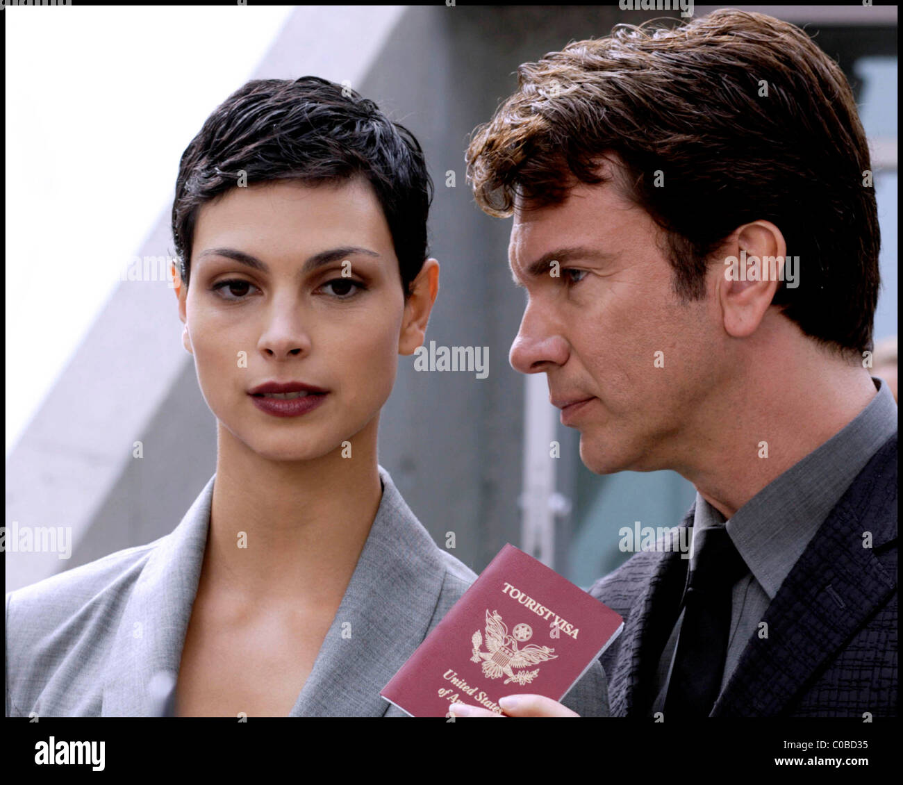 Morena Baccarin as Anna on the set of ABC's 'V' Vancouver, Canada - 17. ...