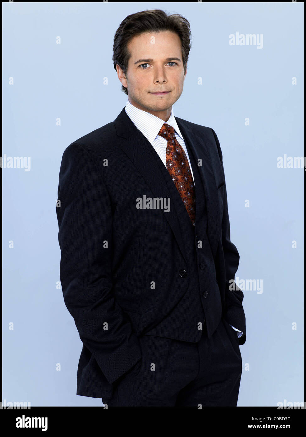 Scott Wolf as Chad Decker on the set of ABC's 'V' Vancouver, Canada ...