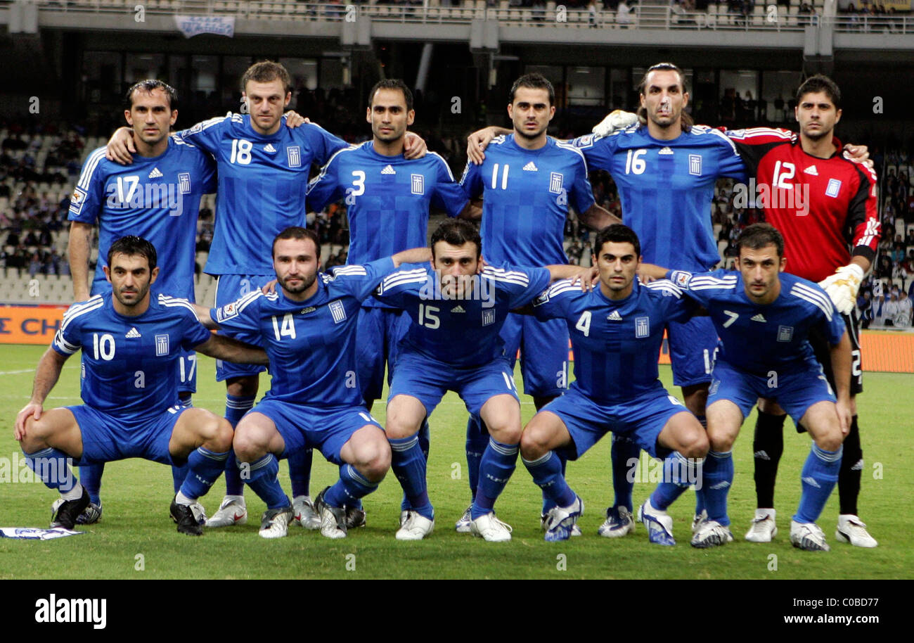 GREECE Football Teams from around the world that have qualified for the ...