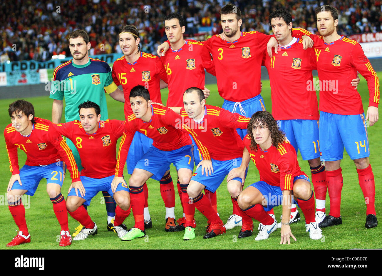 SPAIN Football Teams from around the world that have qualified for the ...