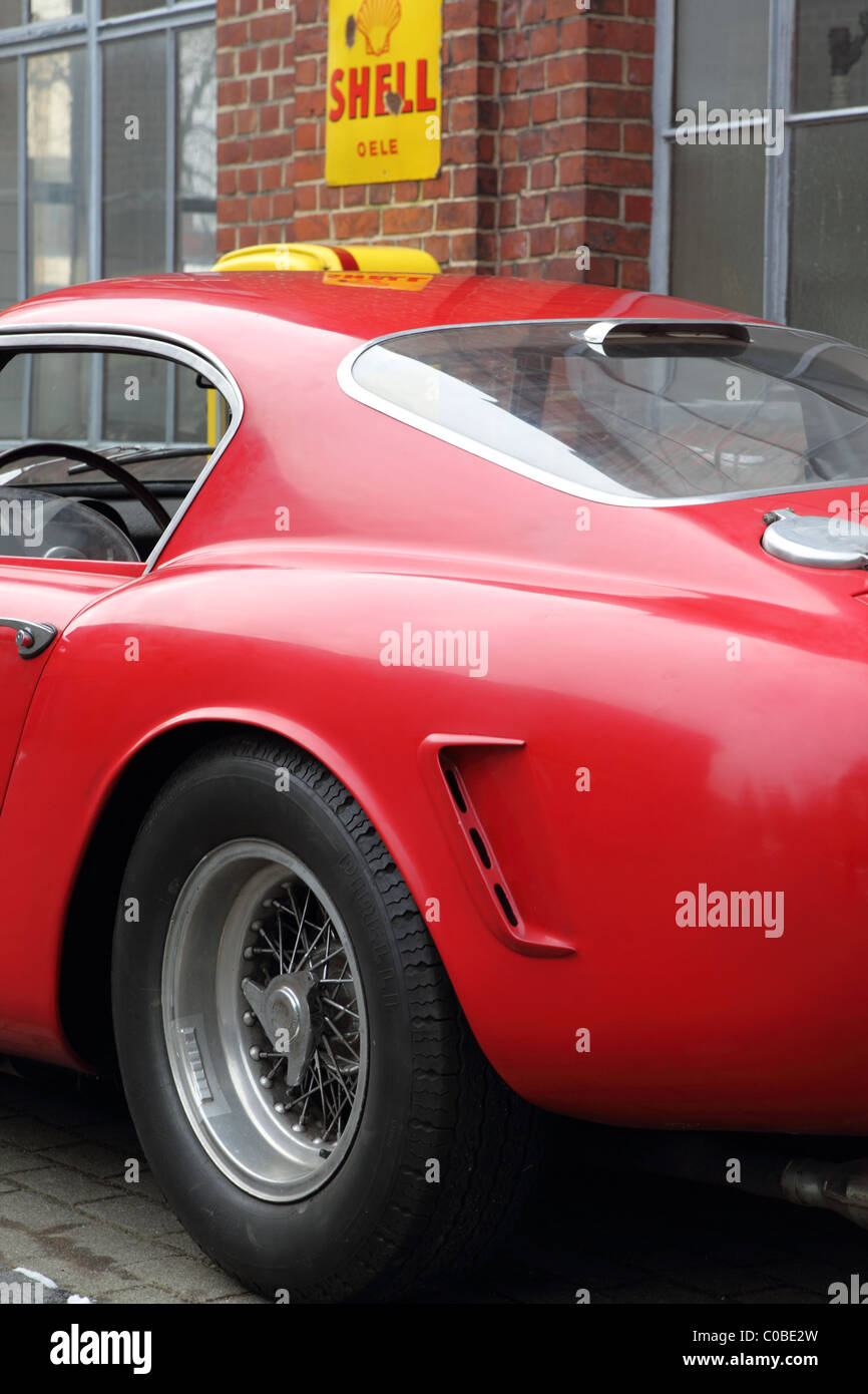 Detail of an old Ferrari Stock Photo - Alamy