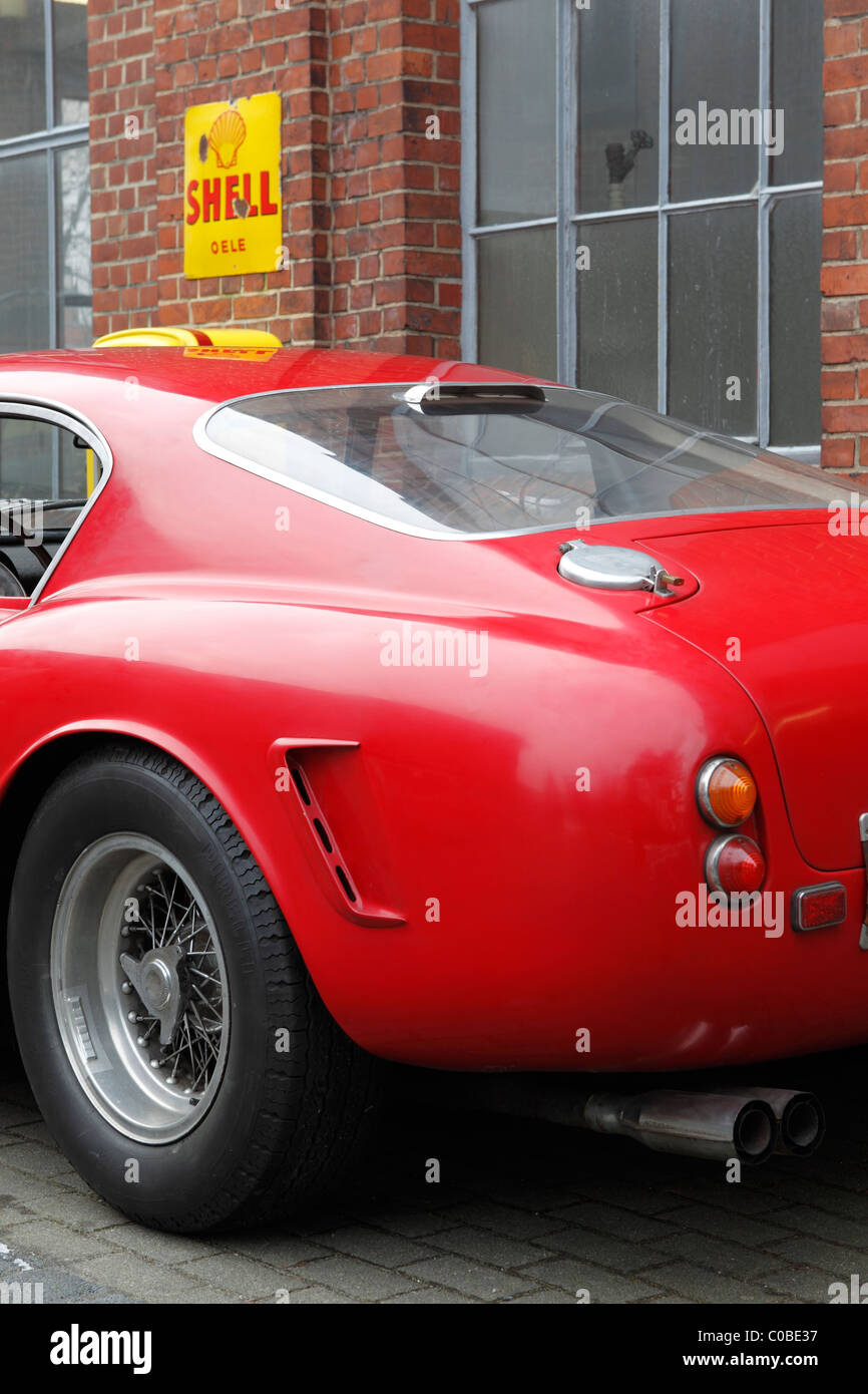 Detail of an old Ferrari Stock Photo - Alamy
