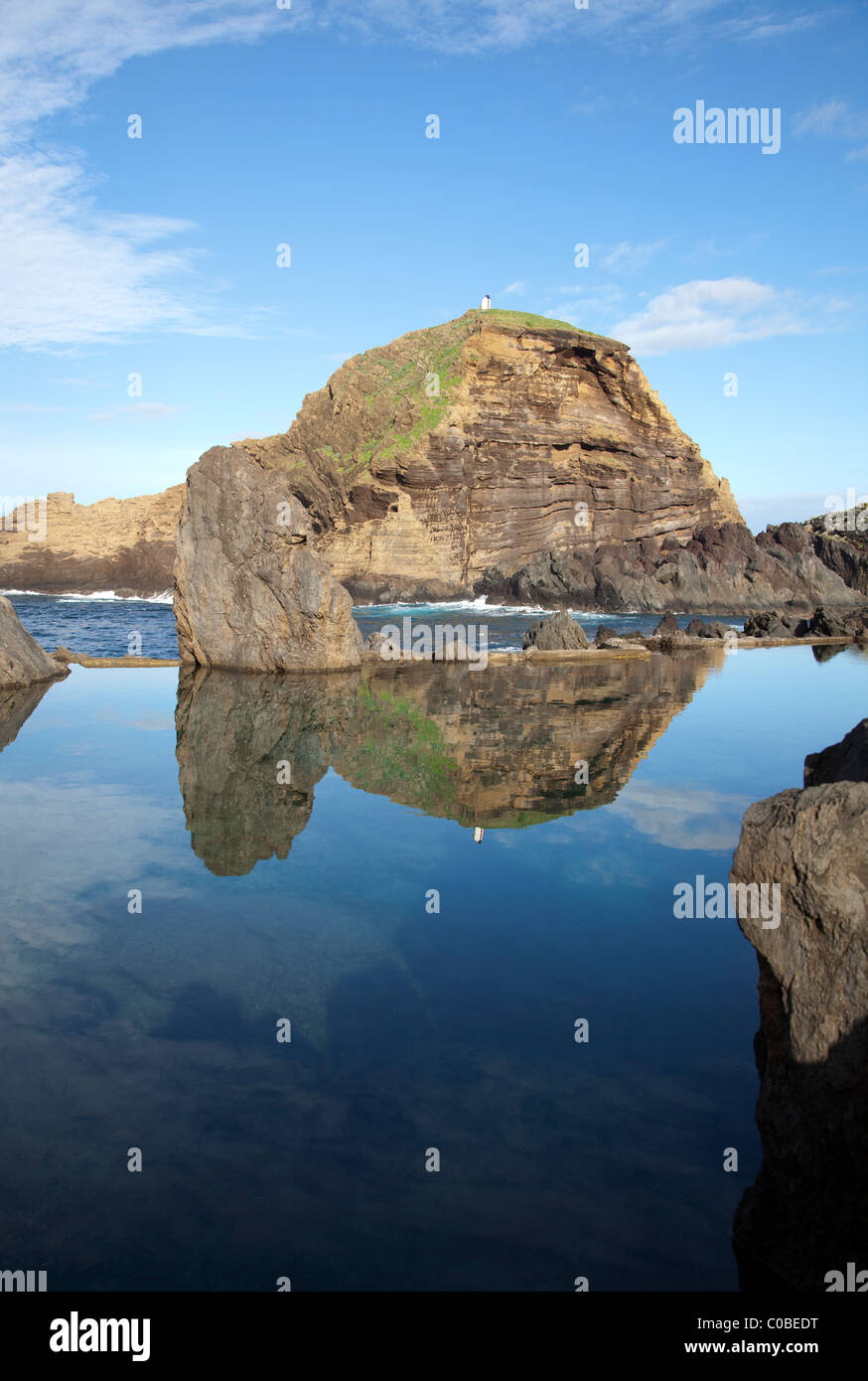 Porto Moniz Madeira Stock Photo - Alamy