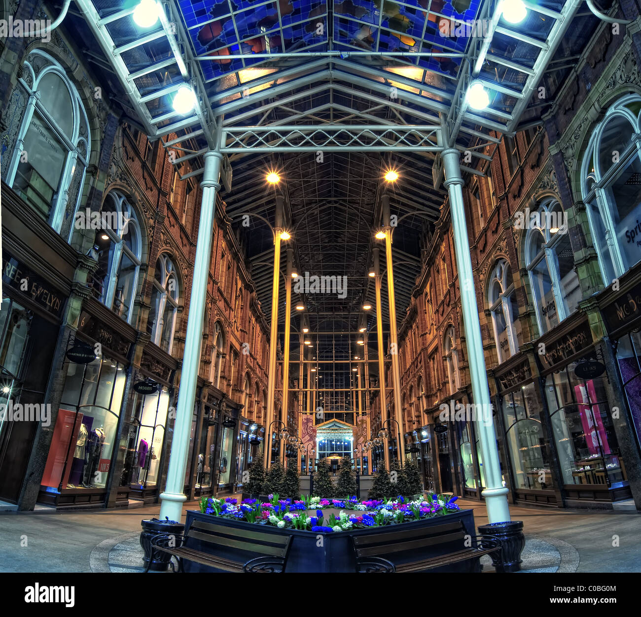 Victoria Quarter in Leeds Stock Photo - Alamy