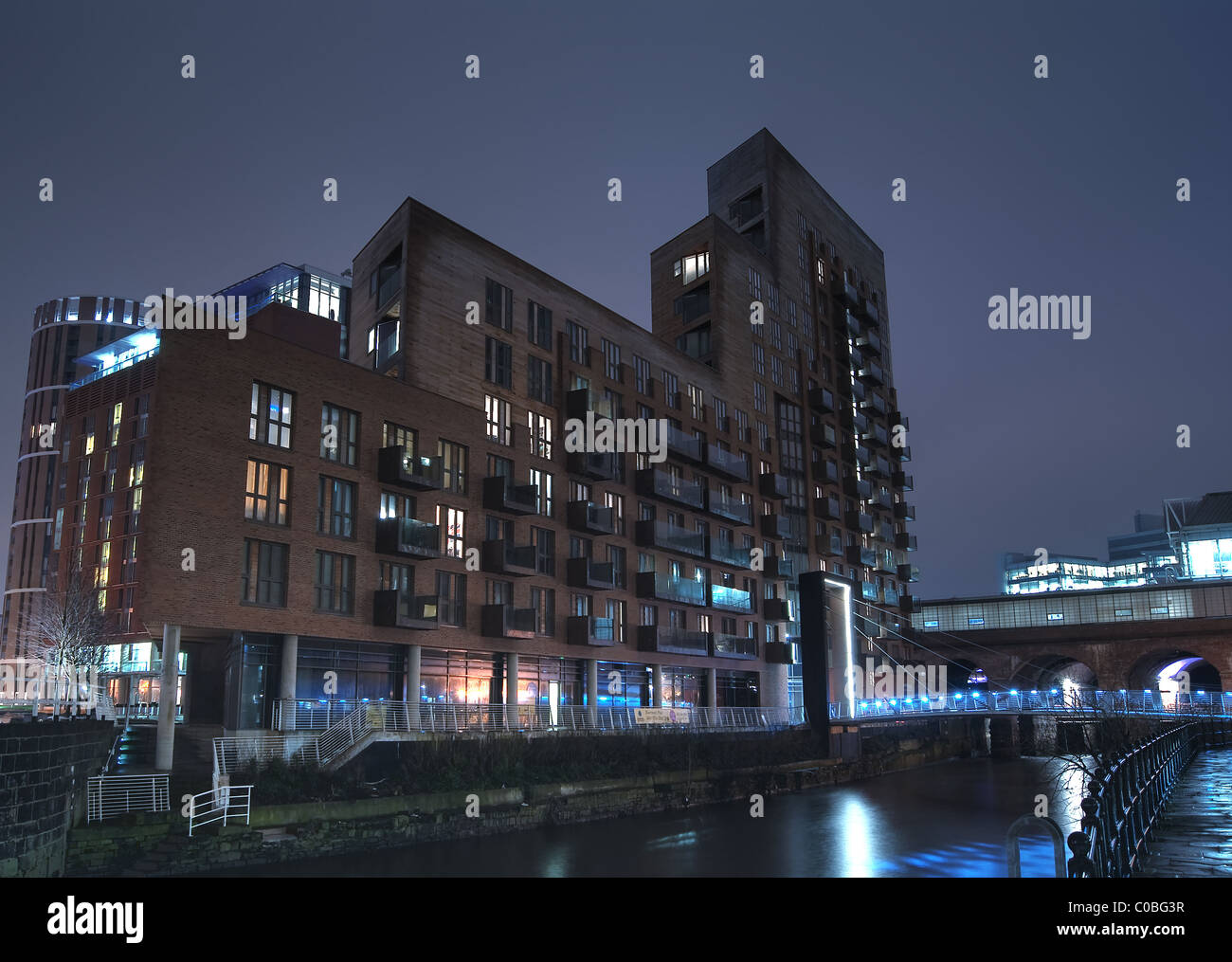 Granary Wharf in Leeds Stock Photo - Alamy