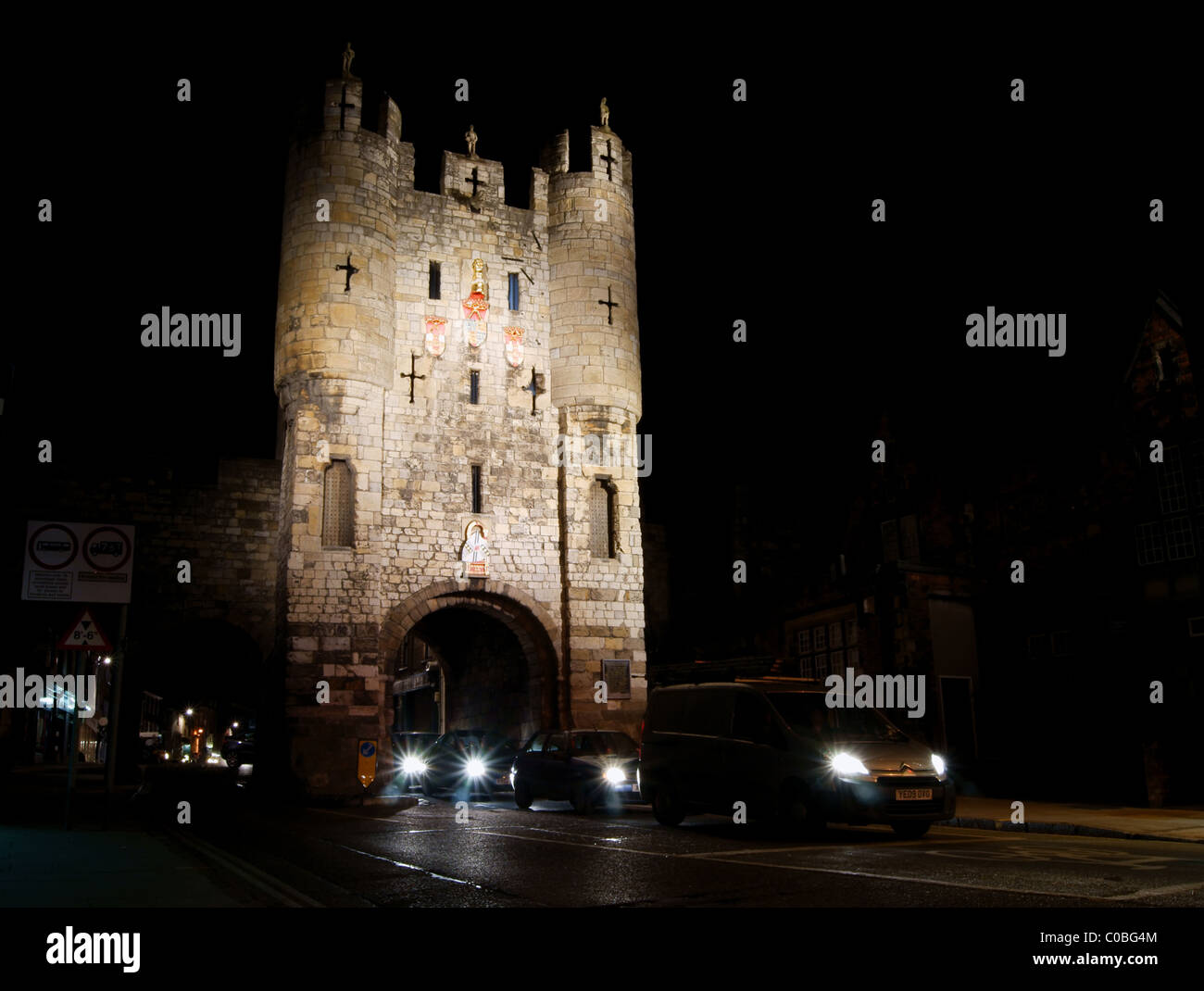 York micklegate tower hi-res stock photography and images - Alamy