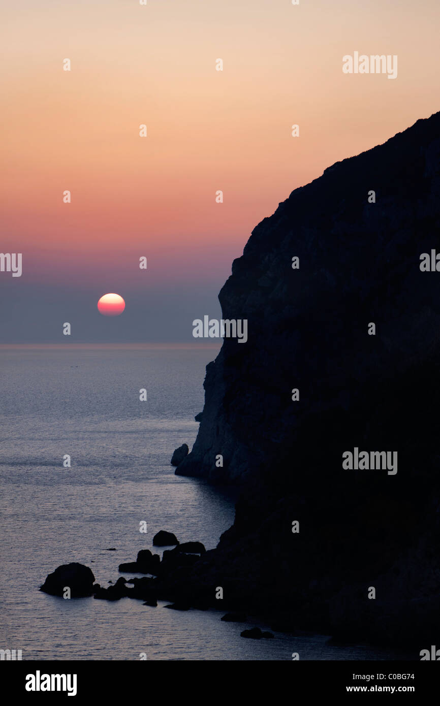 Summer sunset greece hi-res stock photography and images - Alamy