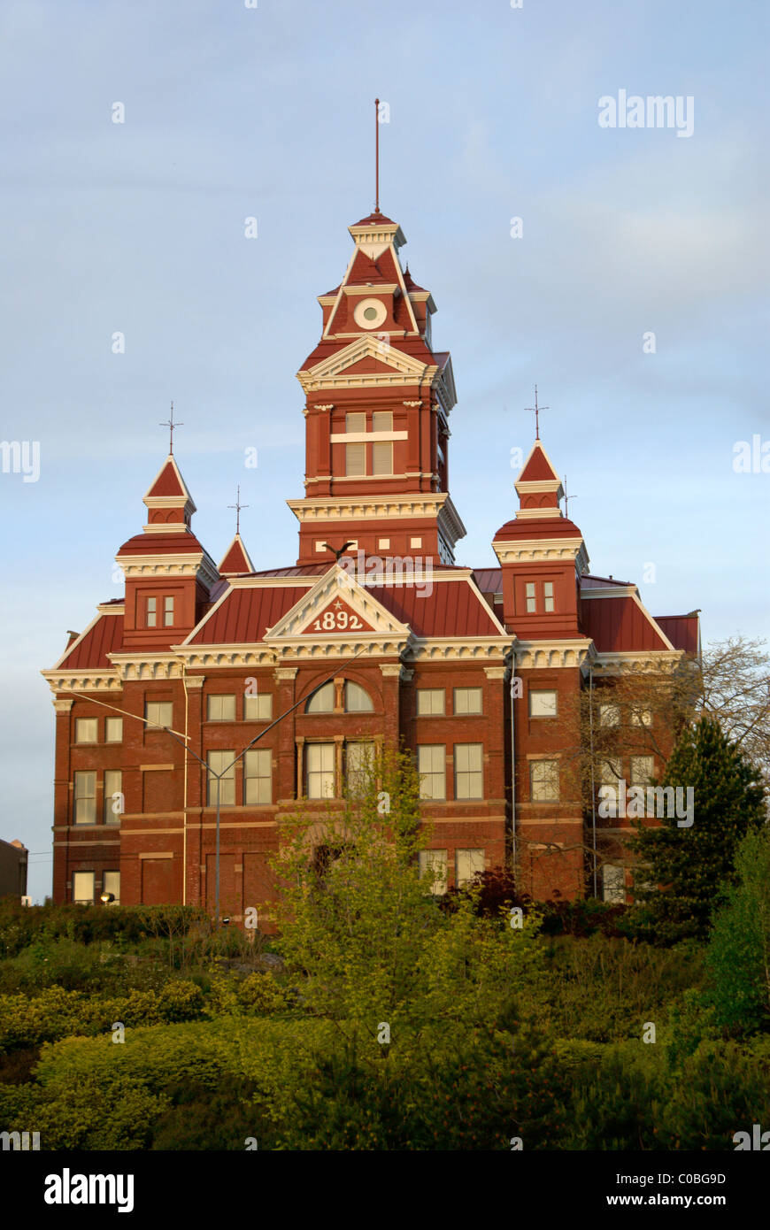 Old City Hall building, part of the Whatcom County Museum complex in ...