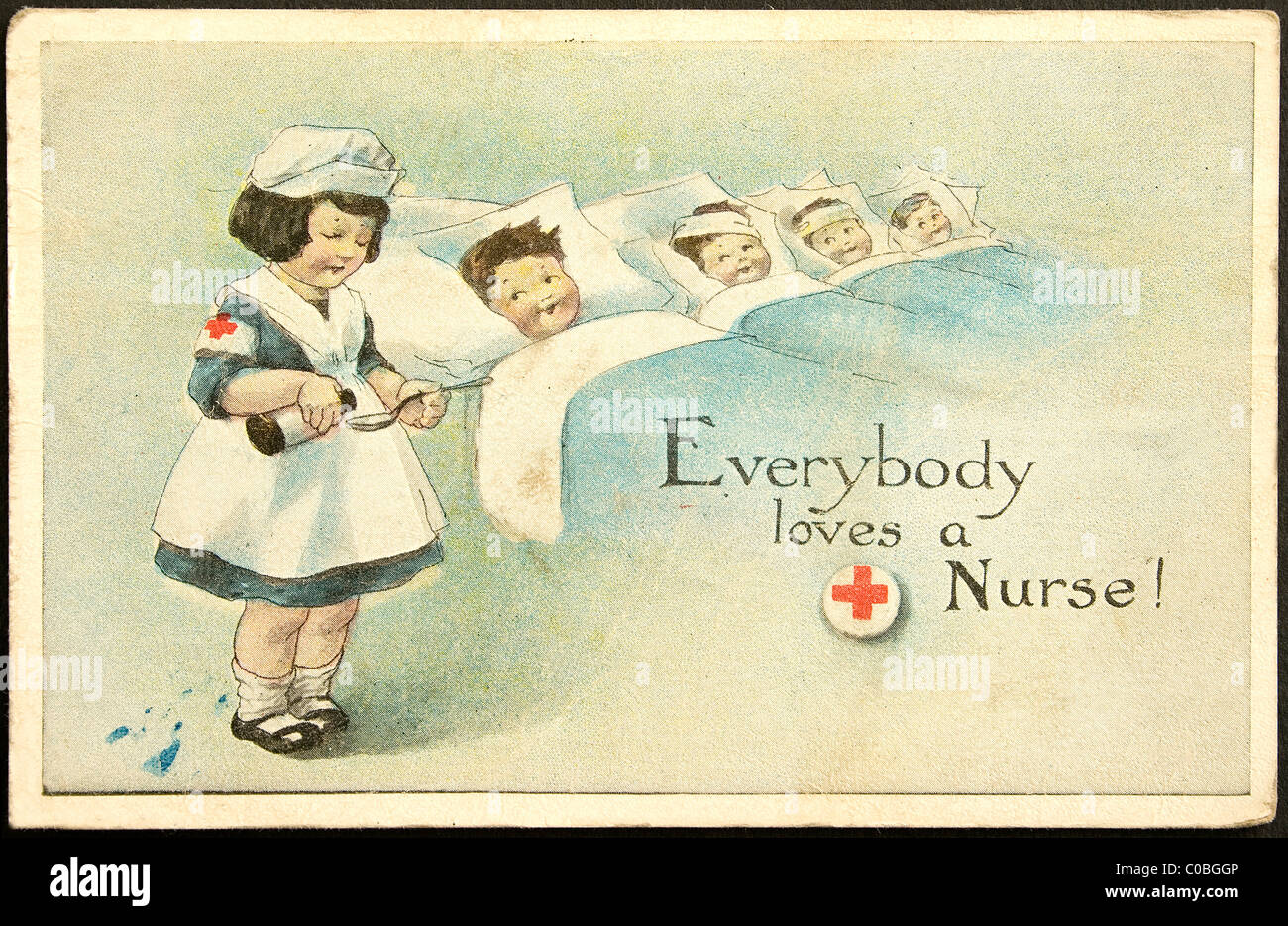 Vintage us postcard hi-res stock photography and images - Alamy