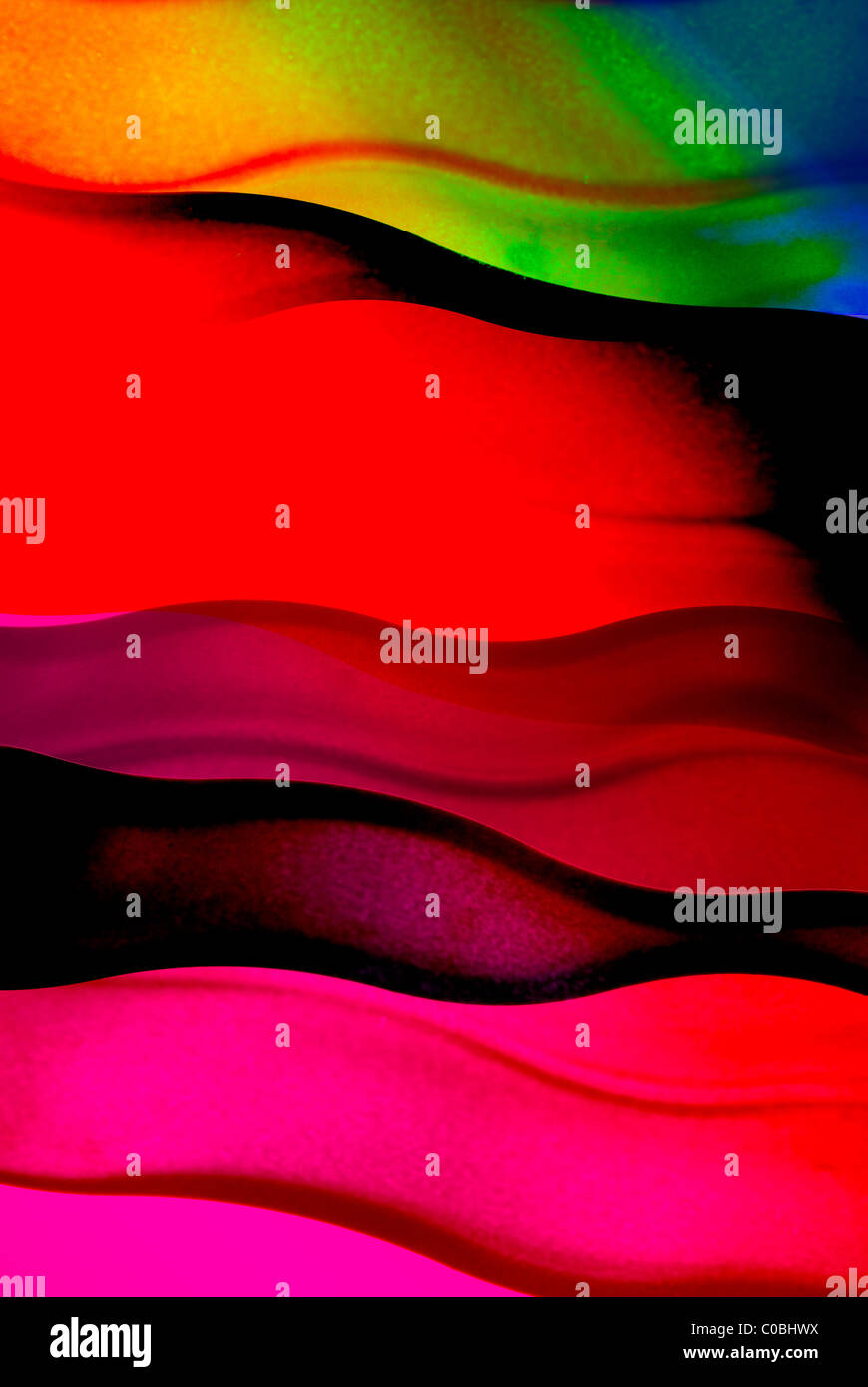 Abstract color background of backlit color glass Stock Photo - Alamy