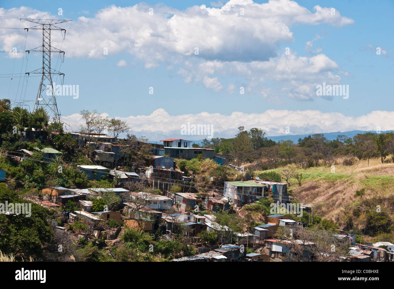 Slums costa rica poverty hi-res stock photography and images - Alamy