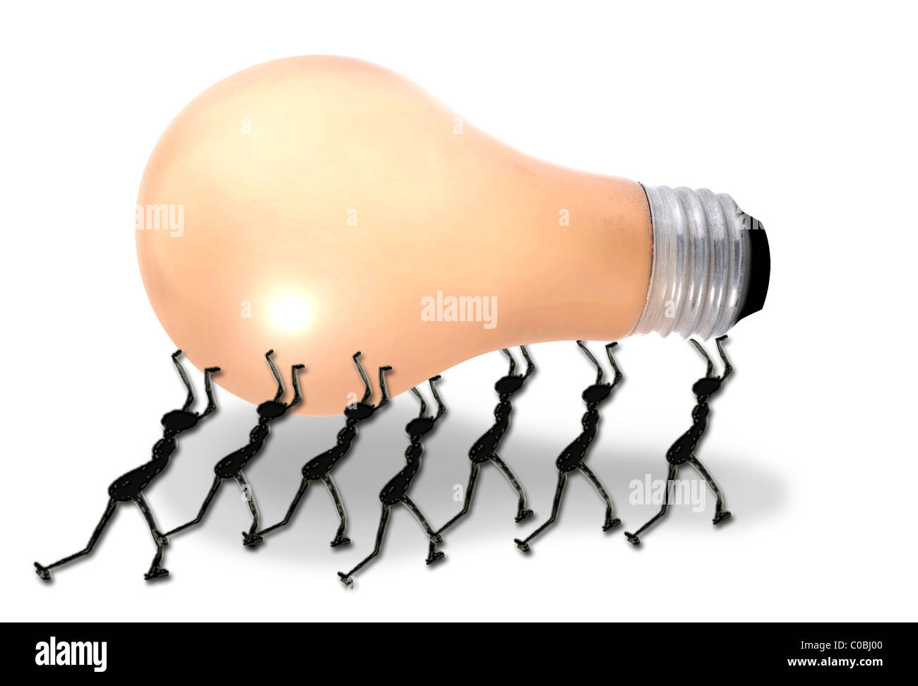Moving Light Bulb
