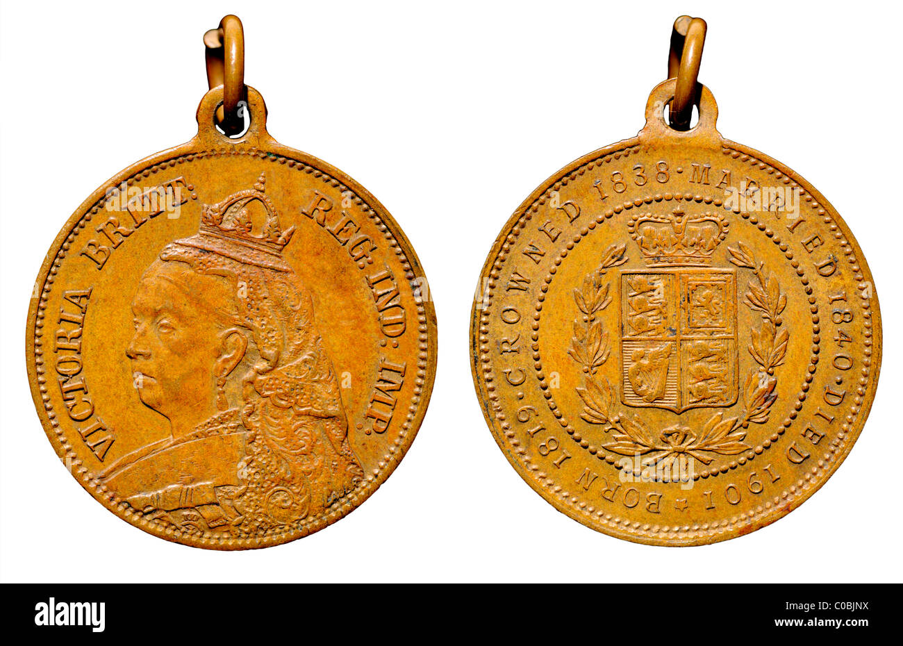 Queen victoria medal hi-res stock photography and images - Alamy