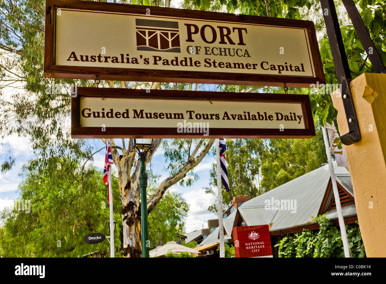 Historic echuca wharf hi-res stock photography and images - Alamy
