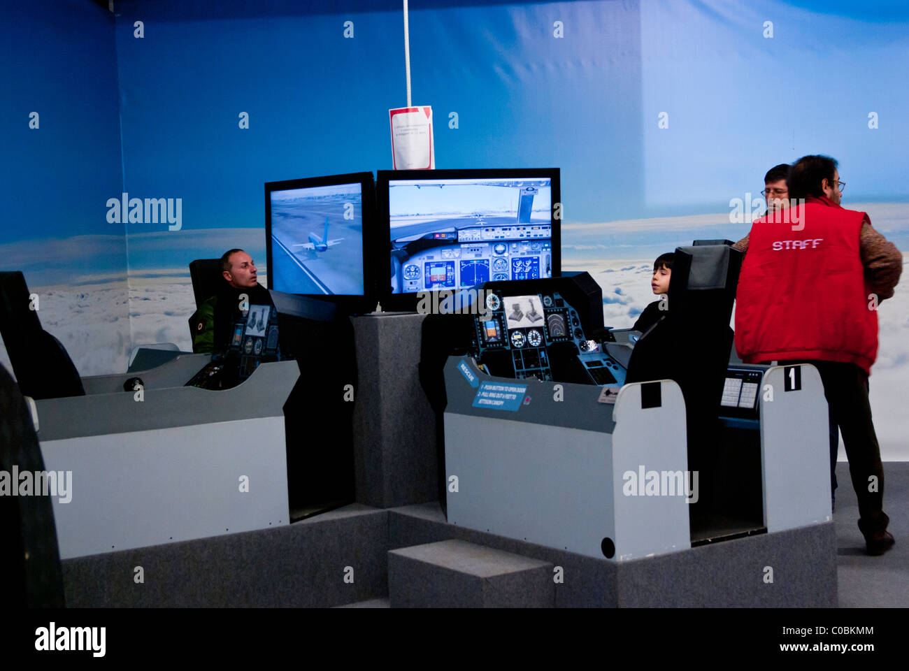 Boeing flight simulator hi-res stock photography and images - Alamy