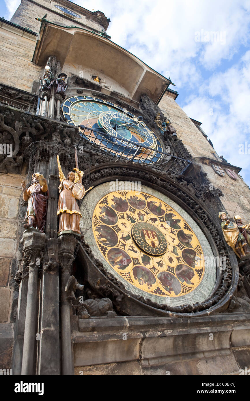 Old Town Hall Clock, Prague, Czech Republic Stock Photo - Alamy