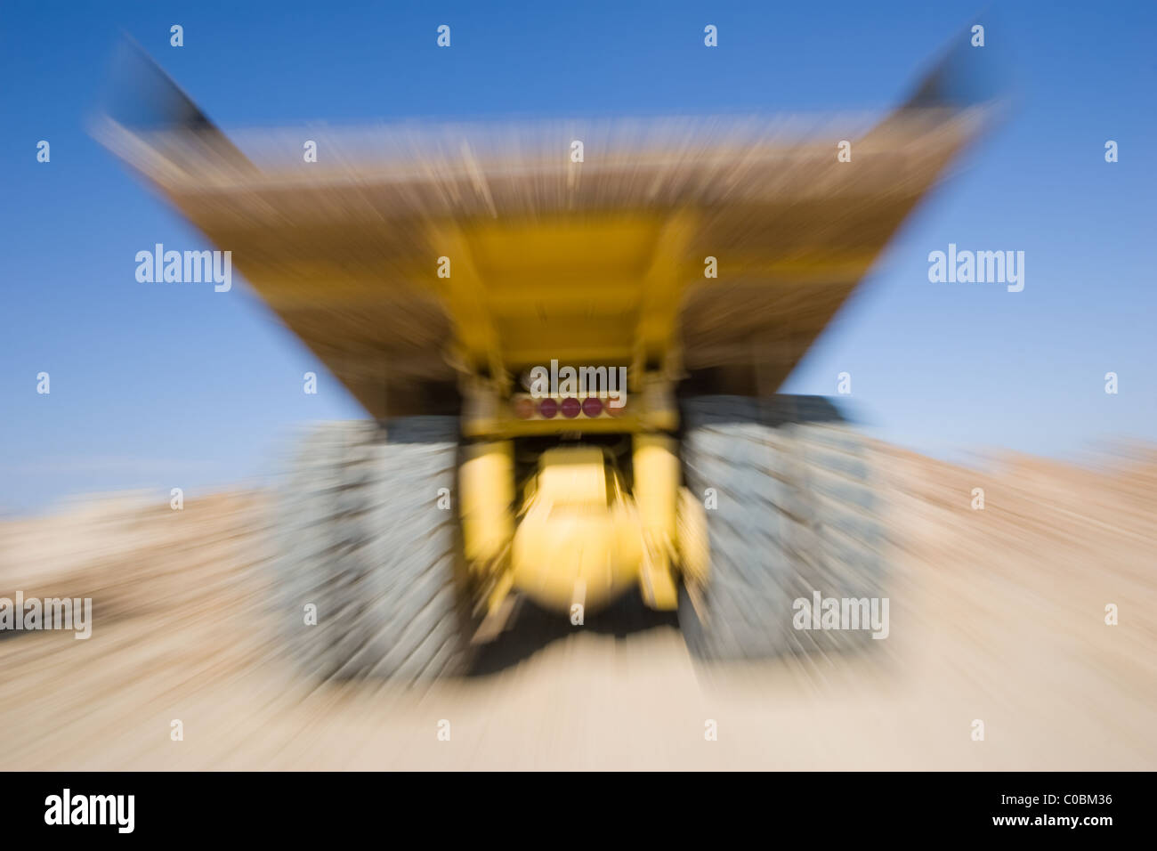 Large mining dump truck driving hi-res stock photography and images - Alamy
