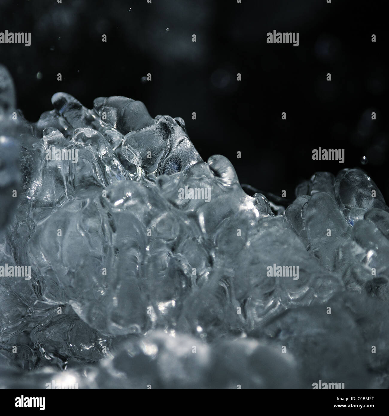 Natural ice cubes Stock Photo - Alamy