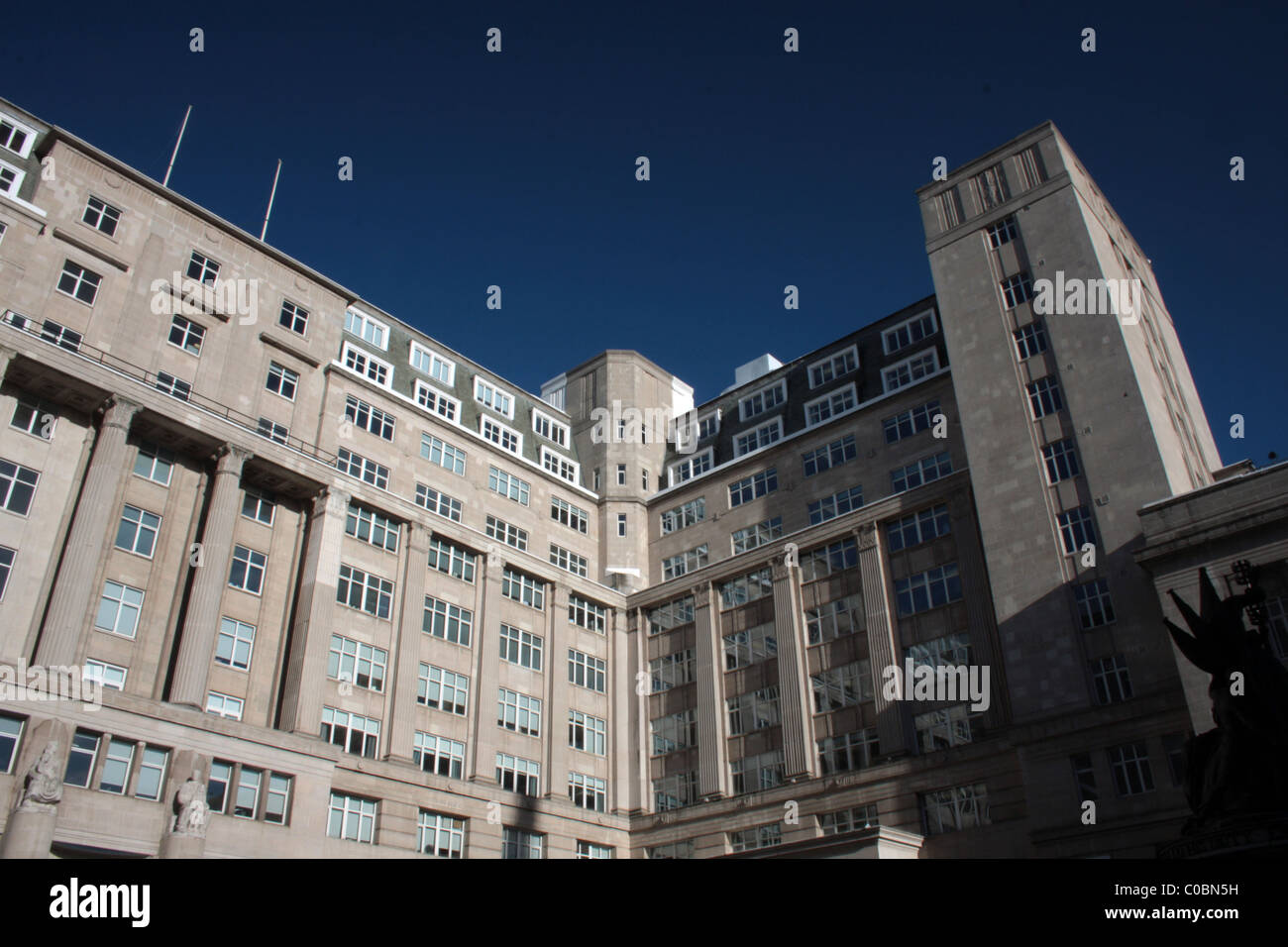 Exchange Flags in Liverpool Stock Photo - Alamy