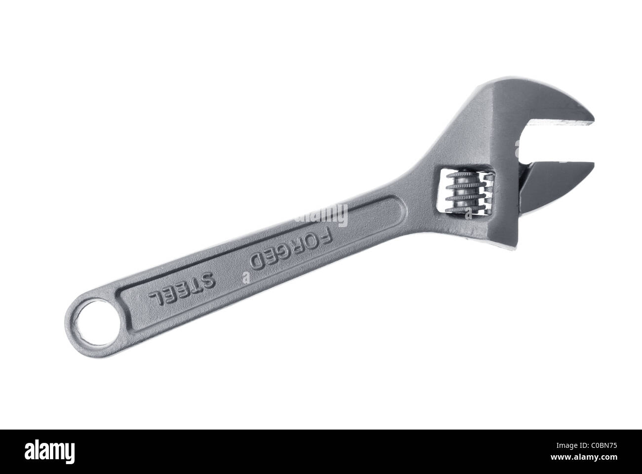 Wrench isolated on a white background Stock Photo - Alamy