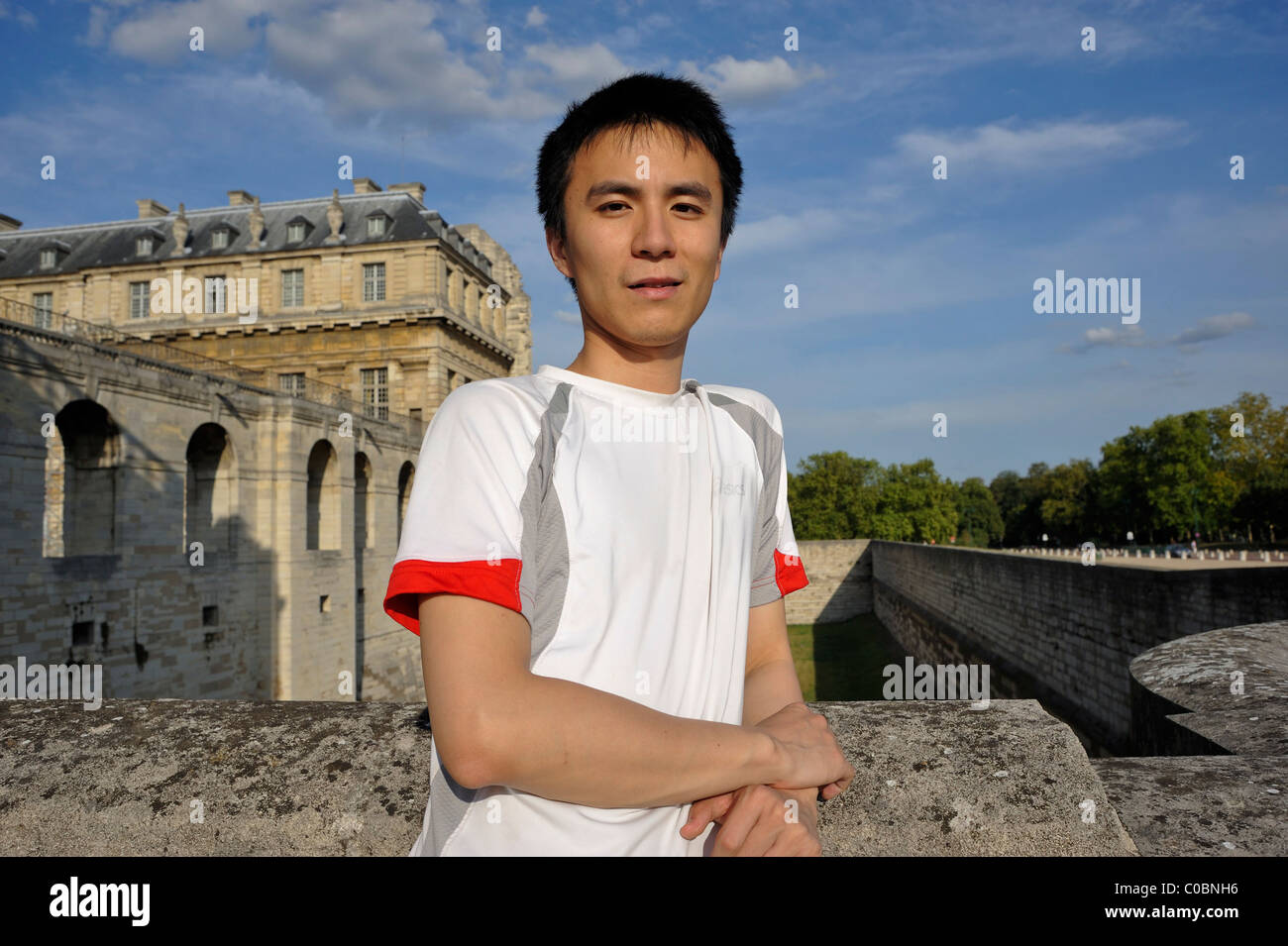 Paris, France, Portrait Young Chinese Man, Europe Tourist Visiting ...