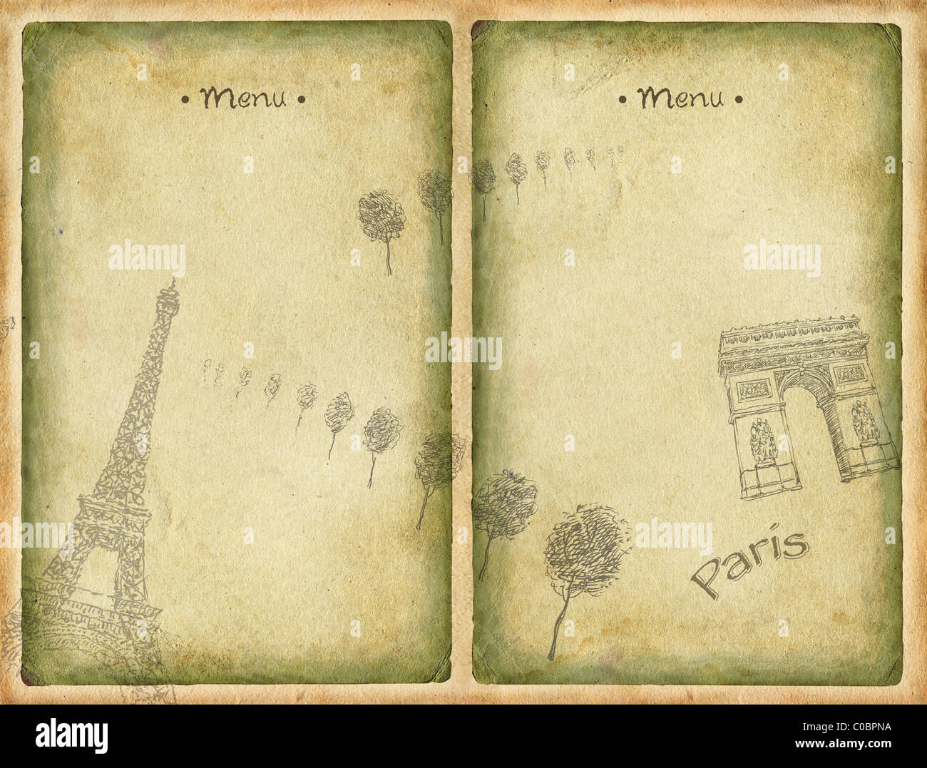 Bar menu background hi-res stock photography and images - Alamy