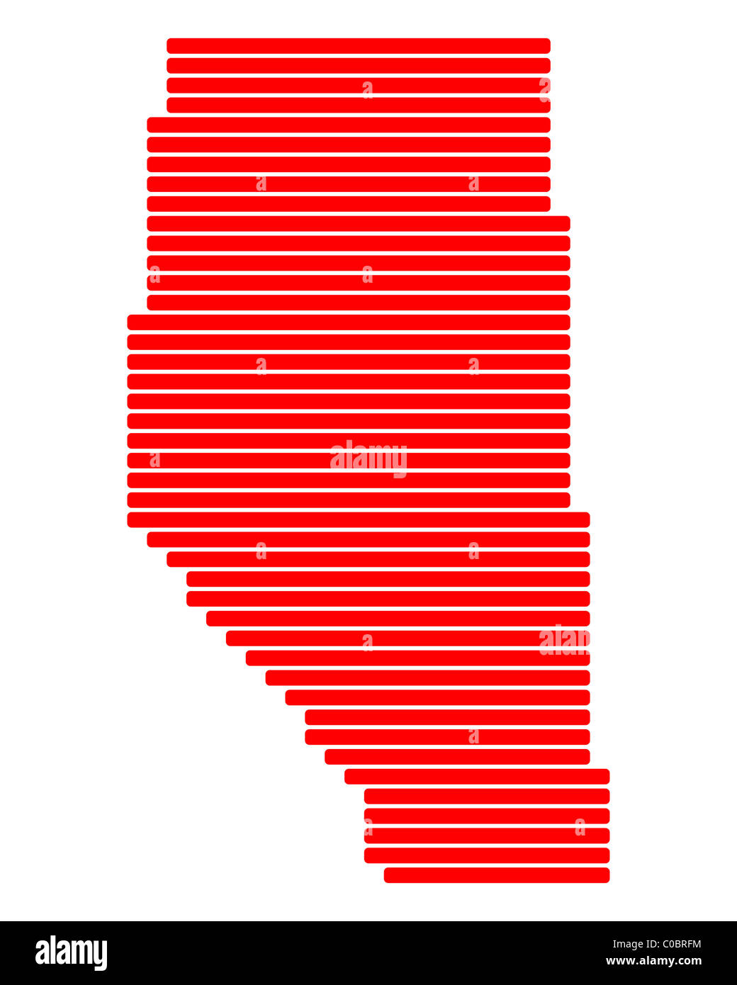 Map of Alberta Stock Photo - Alamy
