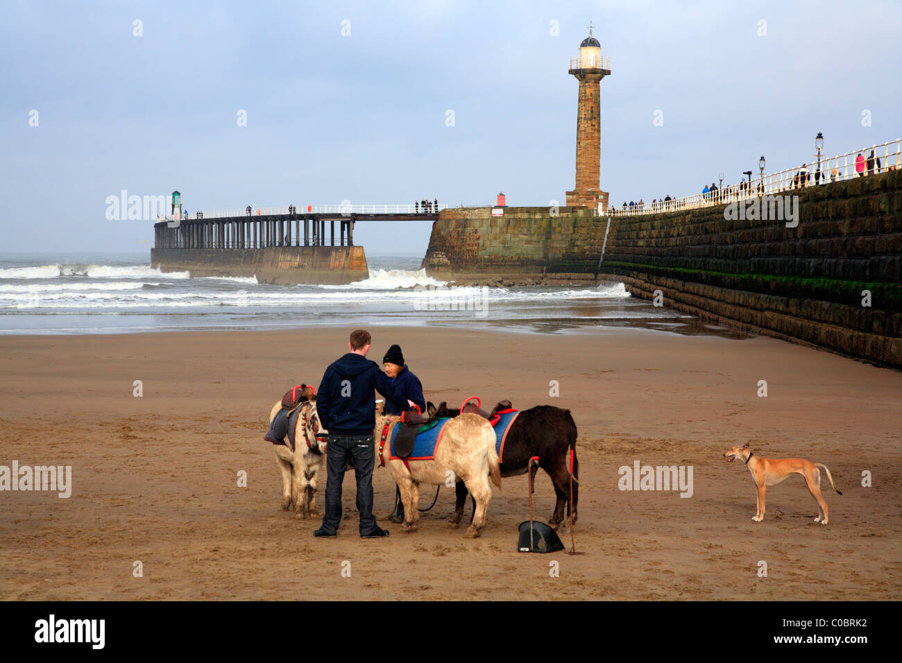 Whitby beach hi-res stock photography and images - Alamy
