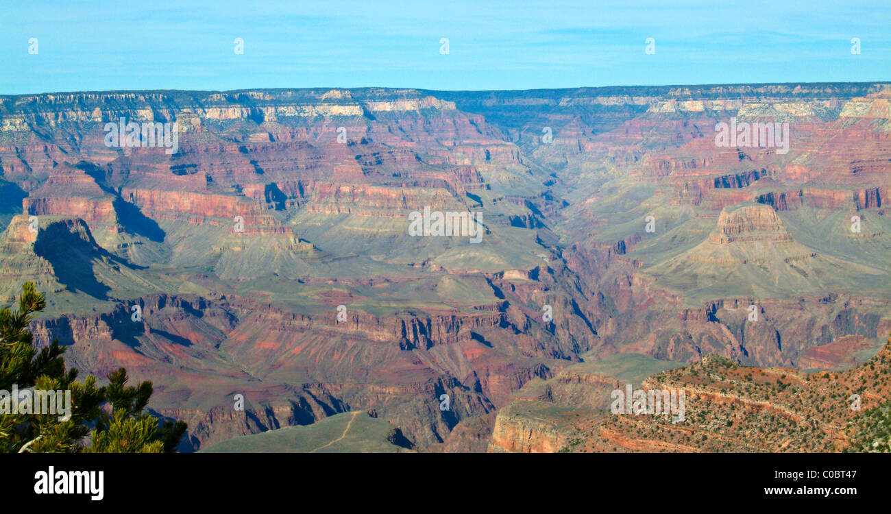 View of Grand Canyon National Park from Canyon View Arizona United ...