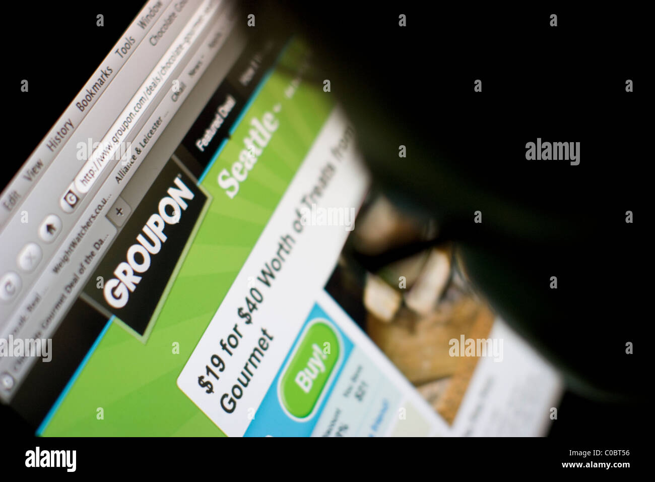 Groupon an American e-commerce marketplace internet website, Female ...