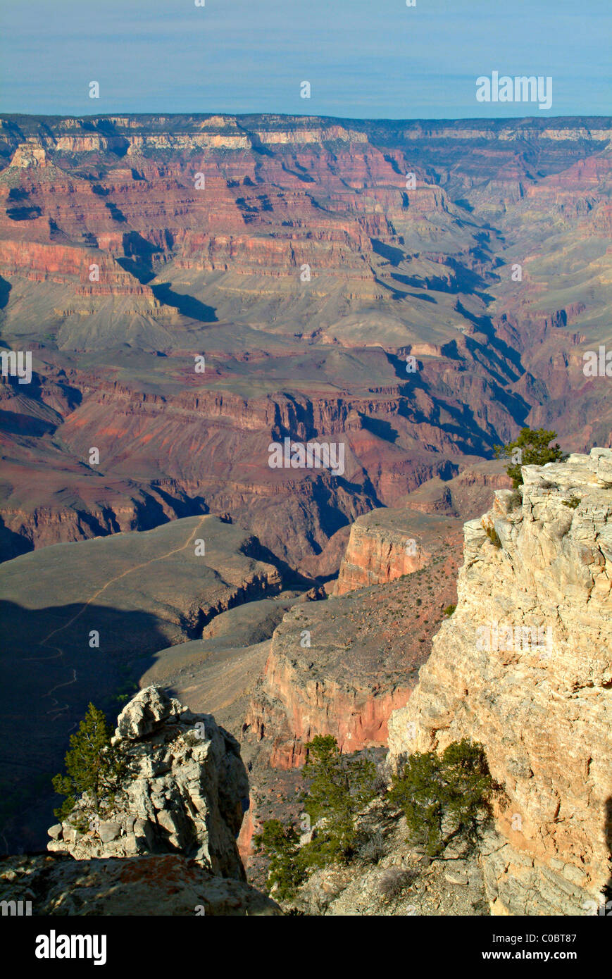 View of Grand Canyon National Park from Canyon View Arizona United ...