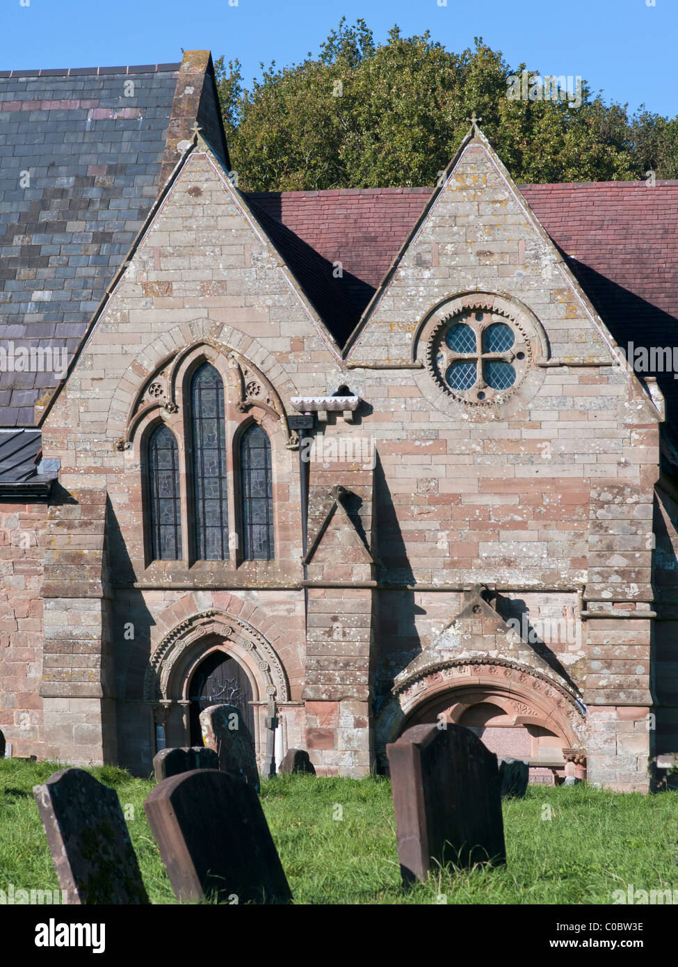 St mary the virgin, hanbury hi-res stock photography and images - Alamy