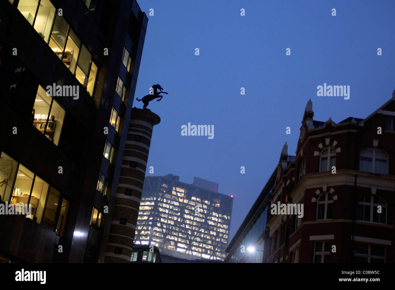 View of office blocks hi-res stock photography and images - Alamy