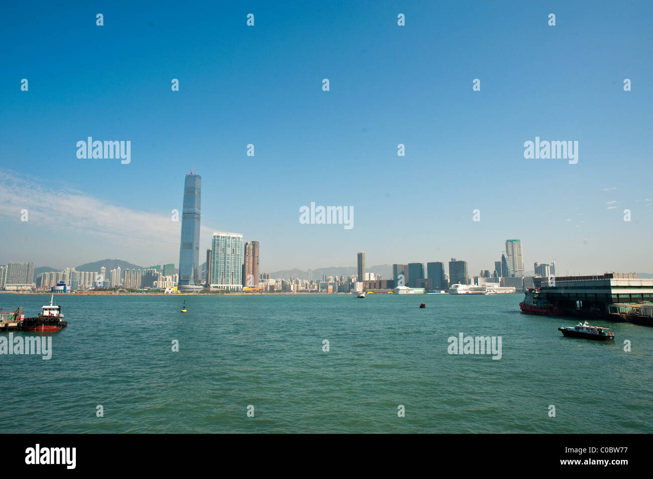 Shun Tak Centre China Merchants Tower in Hong Kong Stock Photo - Alamy