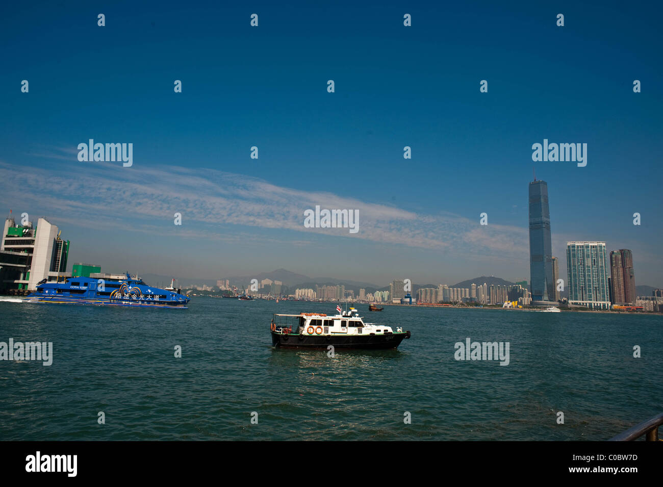 Shun Tak Centre China Merchants Tower in Hong Kong Stock Photo - Alamy