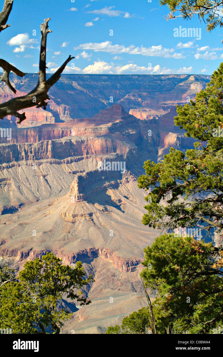 Temple of Ra from Hermits Rest Grand Canyon National Park Arizona ...