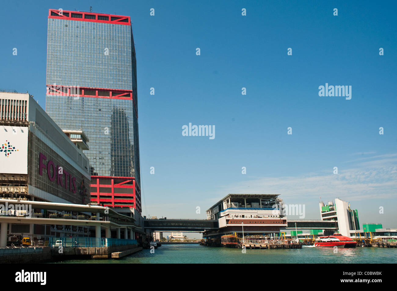 Shun Tak Centre China Merchants Tower in Hong Kong Stock Photo - Alamy