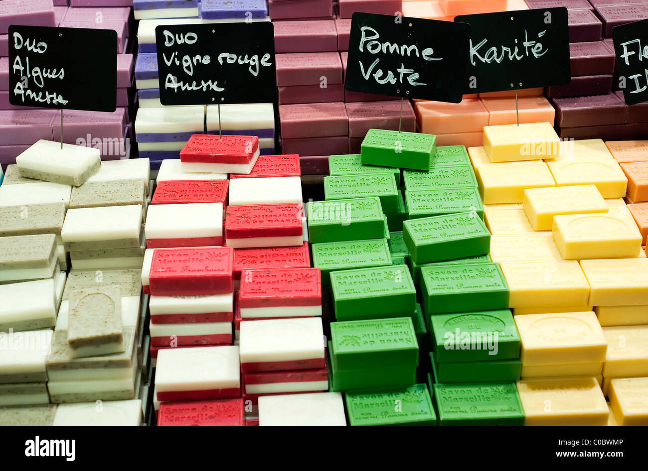 Handmade soap france hi-res stock photography and images - Alamy